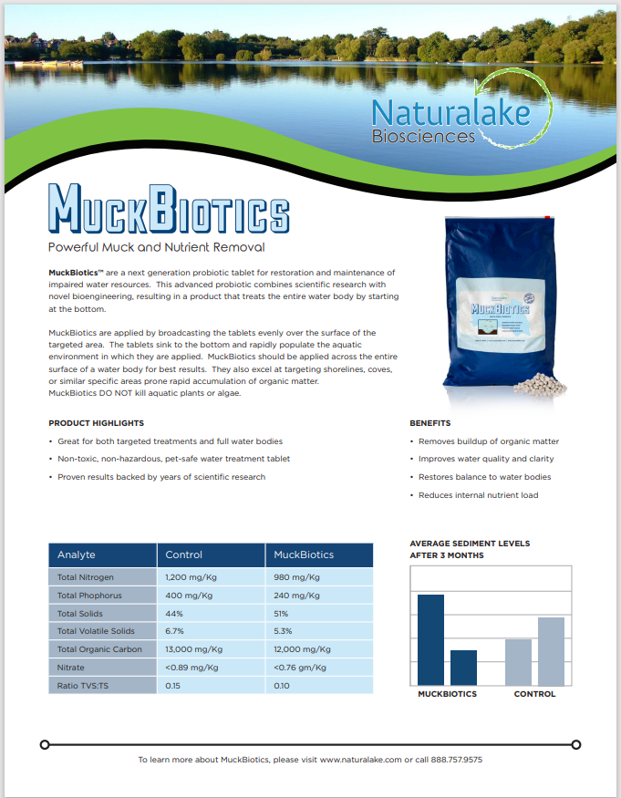 LakeTech | MuckBiotics - Advanced Probiotic Tablets